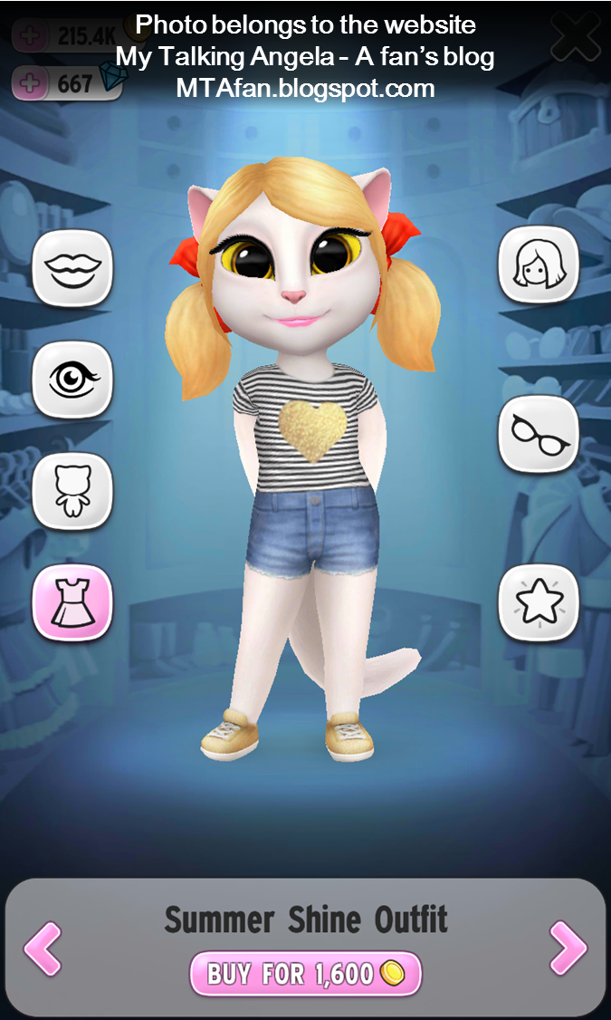 My Talking Angela - A Fan's Blog: Go For The Gold Update 27.07.16