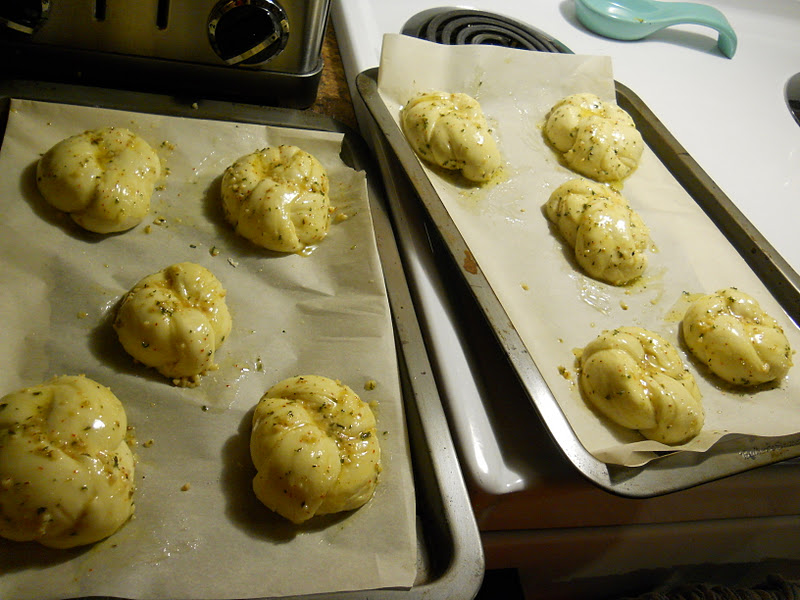 Eat cook and love: Noeuds de pain à l'ail