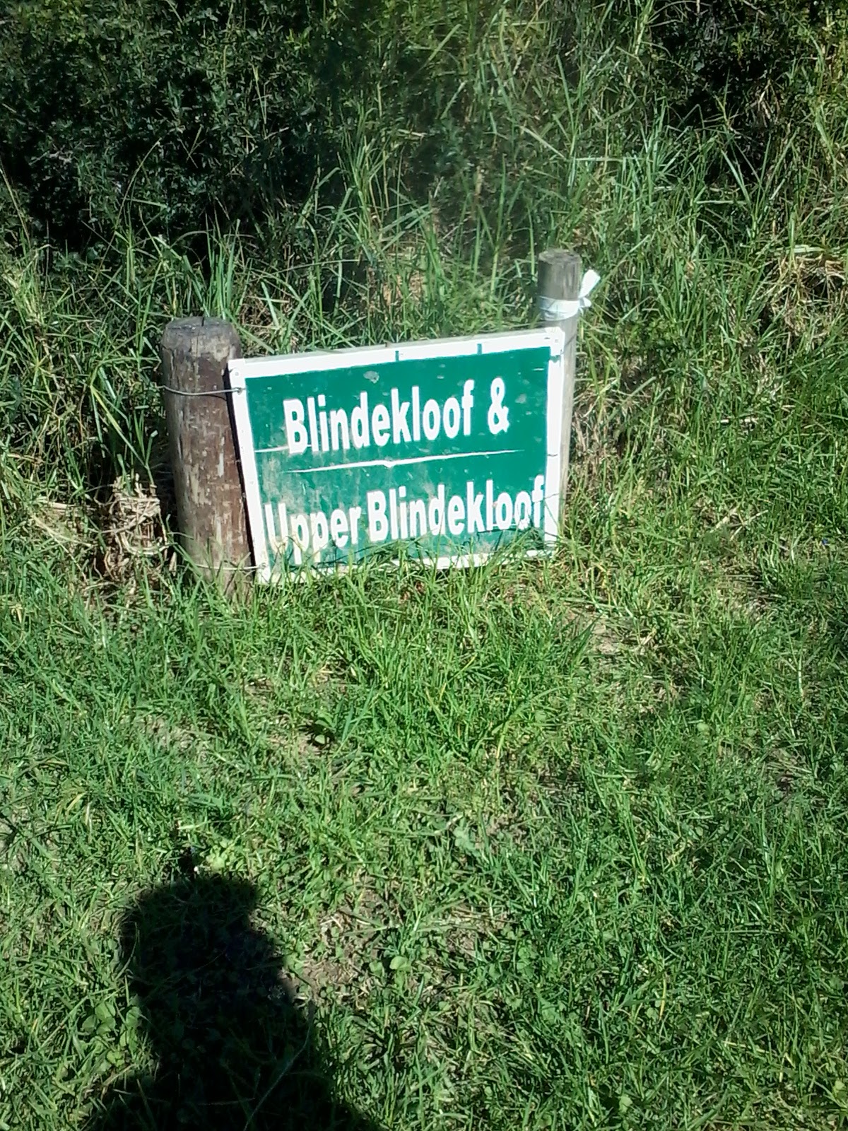 PETER GIDDY.: GROENDAL RESERVE AND BLINDEKLOOF HIKING TRAIL