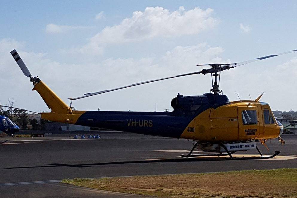 Central Queensland Plane Spotting: McDermott Aviation Bell 204B Huey ...