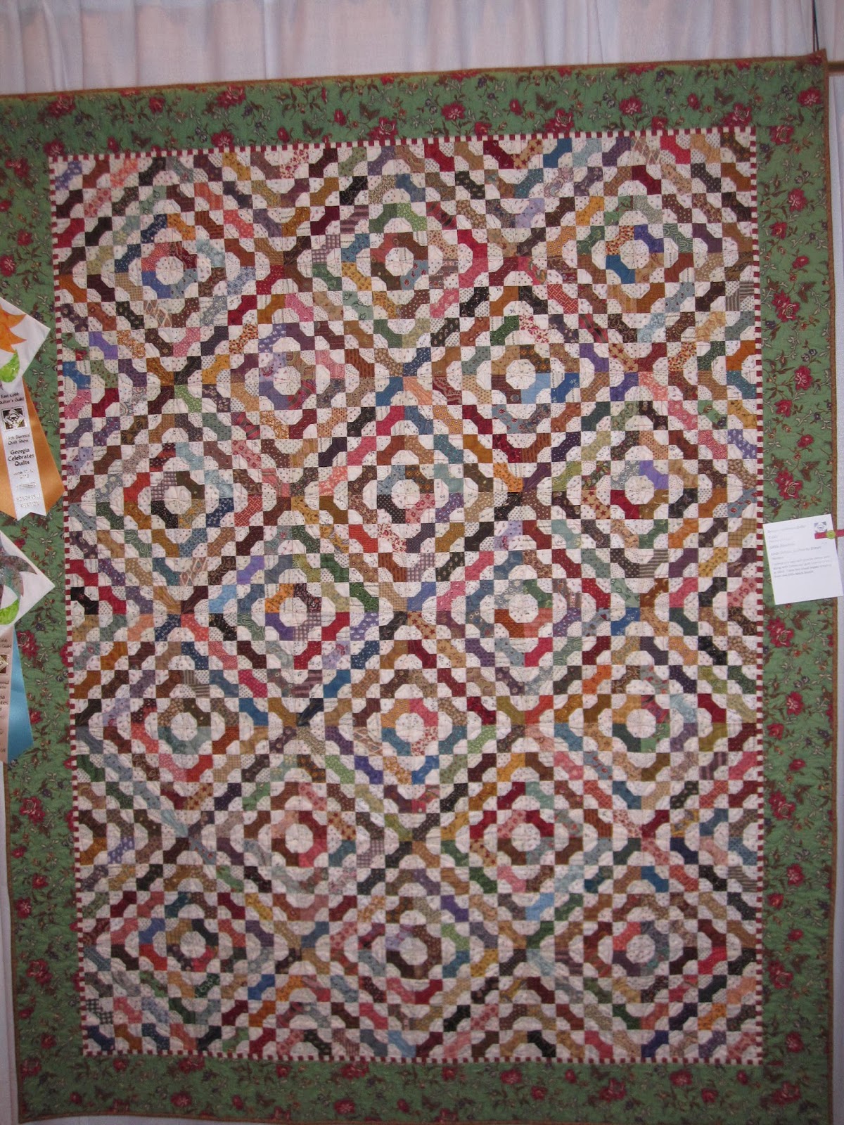 Julie's Quilts and Costumes: Rainbows and Scraps