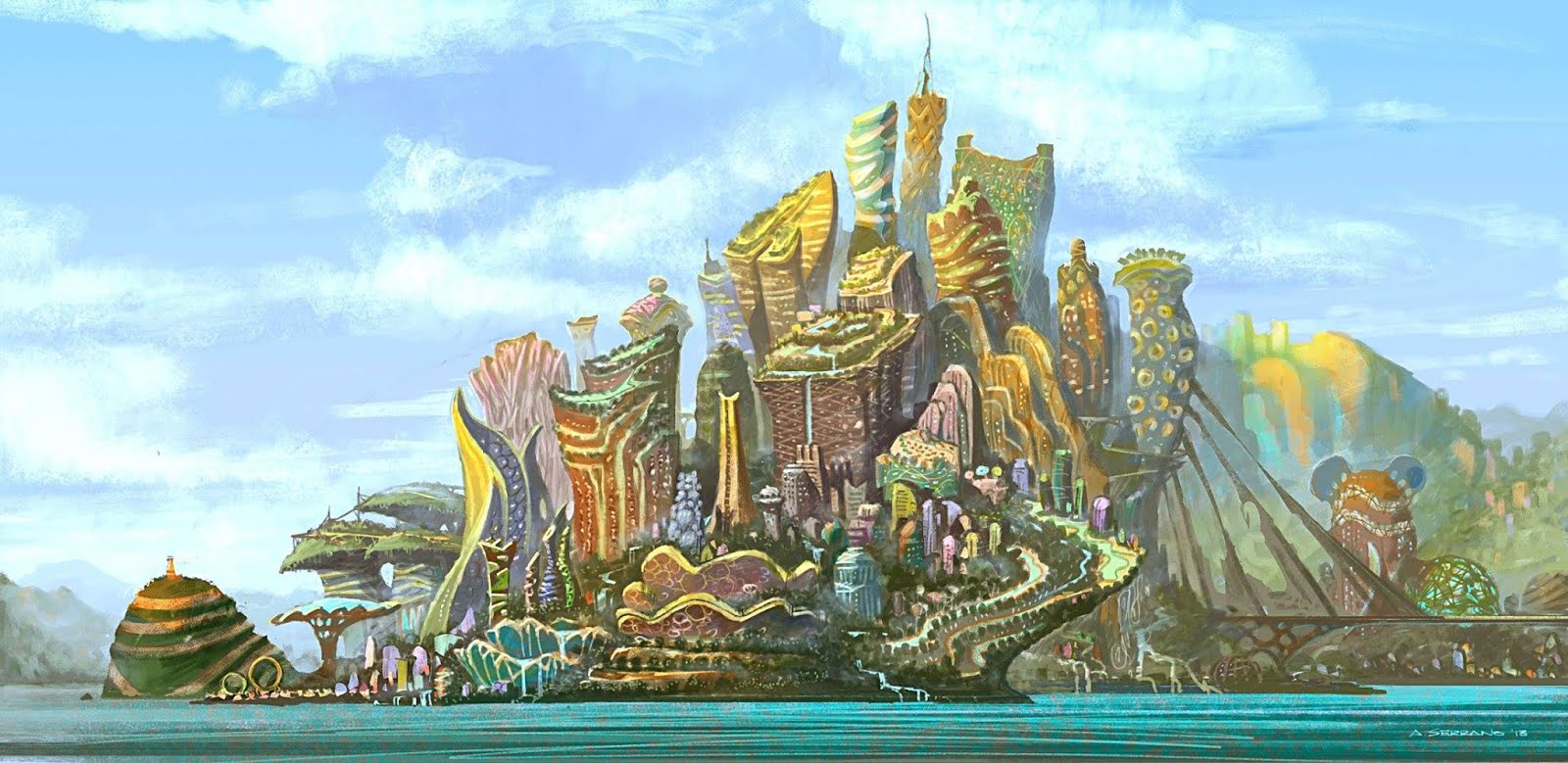 A R M A N D S E R R A N O: Downtown ZOOTOPIA: My Early Concepts