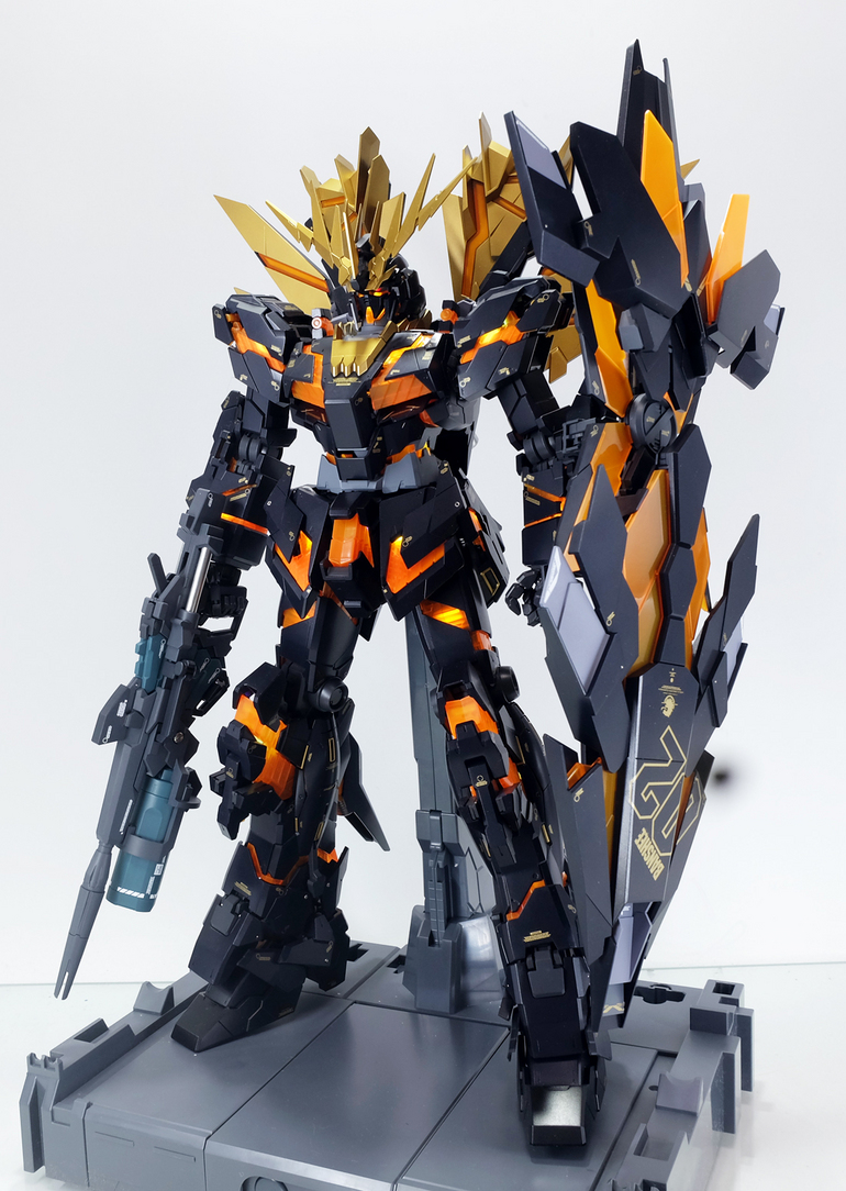 GUNDAM GUY: P-Bandai Exclusive: PG 1/60 Banshee Armed Armor VN / BS ...