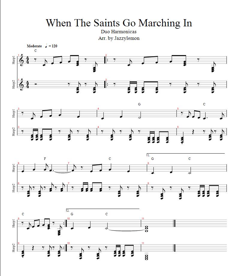 Jazzylj: When The Saints Go Marching In