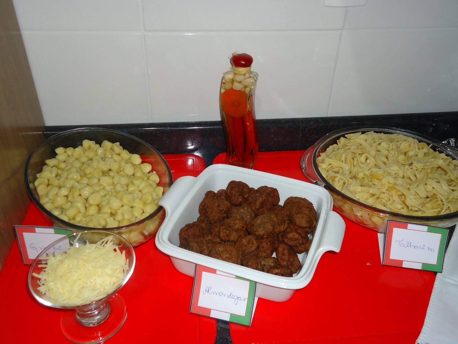 Cardápio do Dia: Festa Italiana