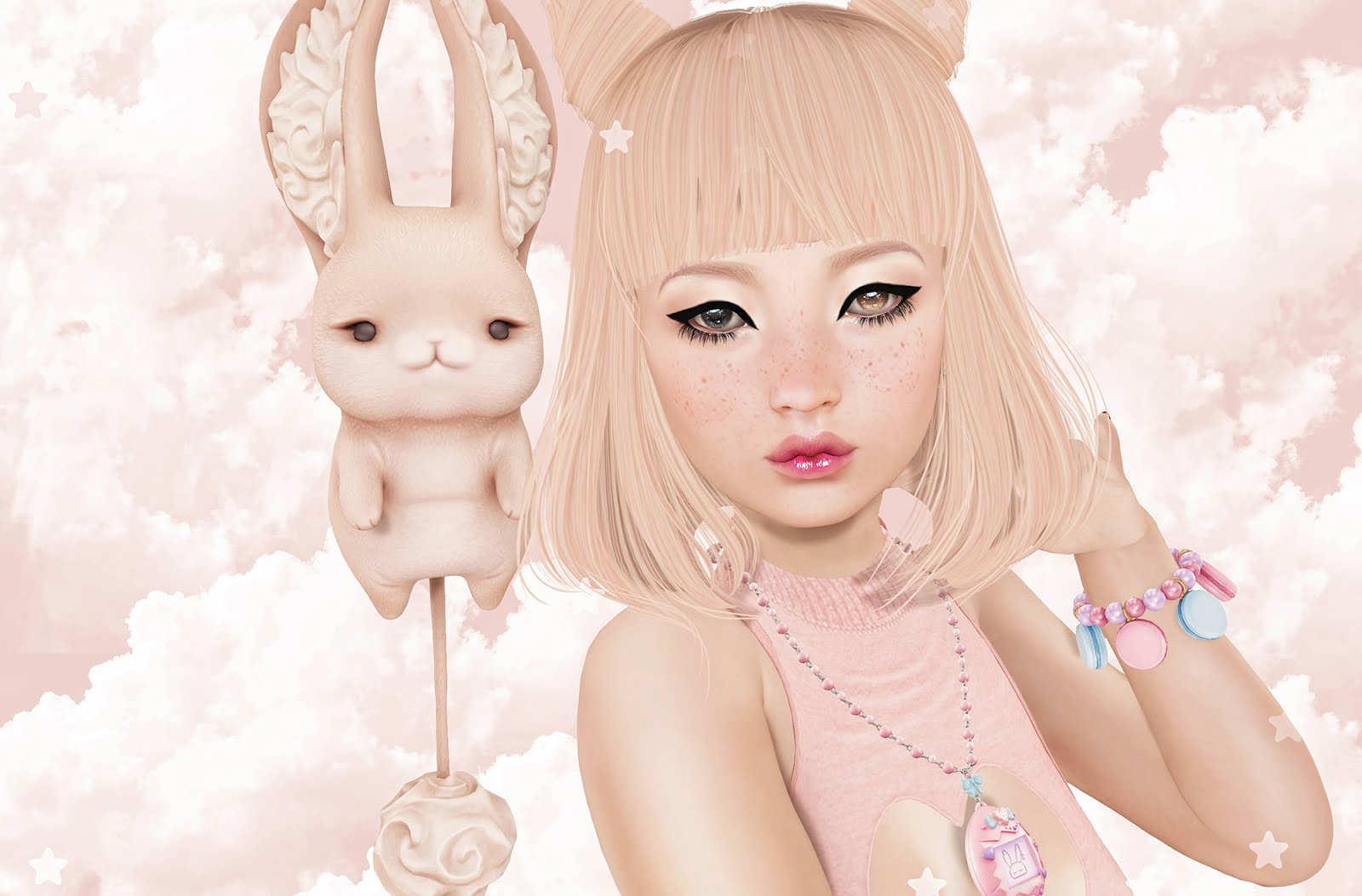 Cinderella Fashionista: CATWA Bibi Mesh Head