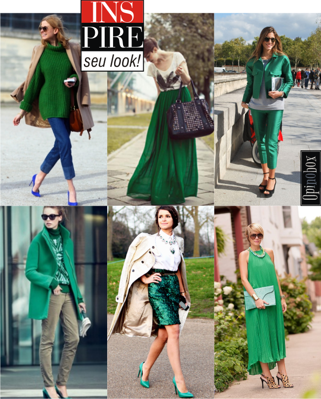 Opinobox: Inspire Seu Look | Verde Esmeralda