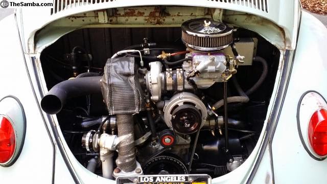 Daily Turismo: B is for Boosted: Turbocharged 1966 Volkswagen Type 1 ...