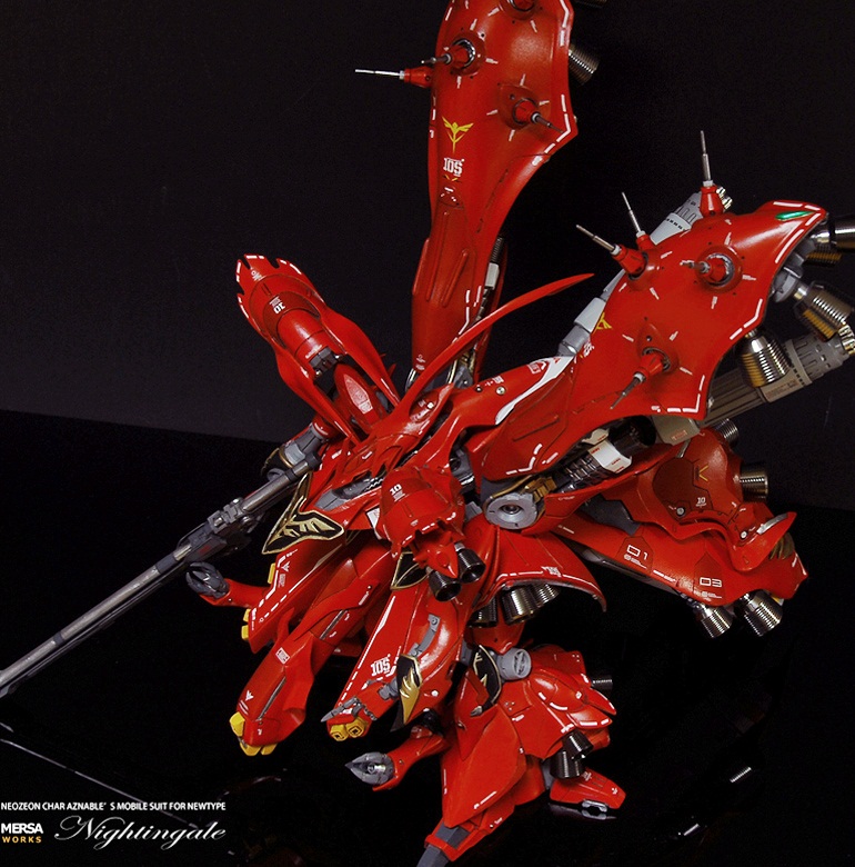 Hobbies Gundam: MG Gundam 1/100 Nightingale