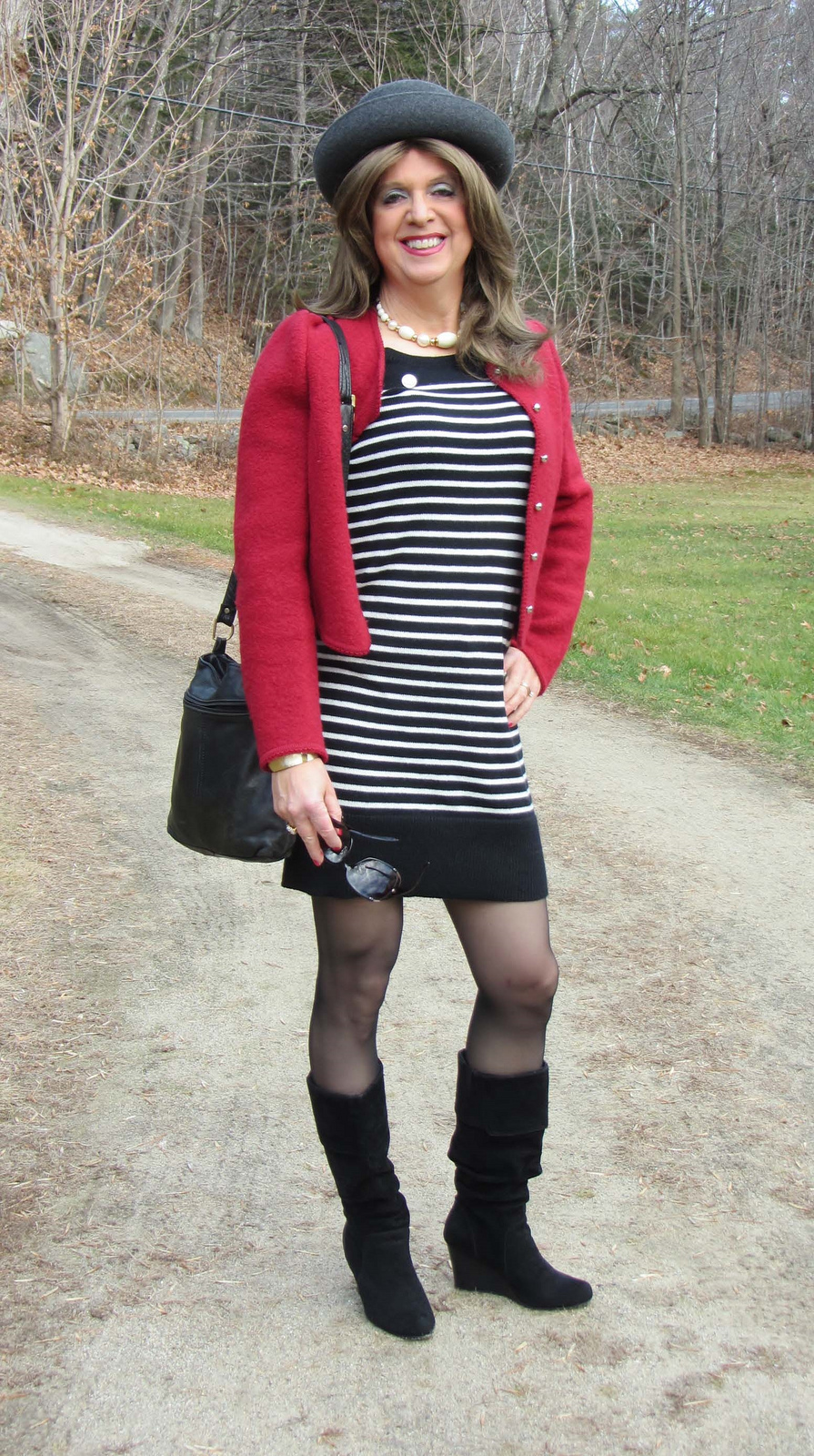 Tgirls on Flickr: Audrey in hat & boots