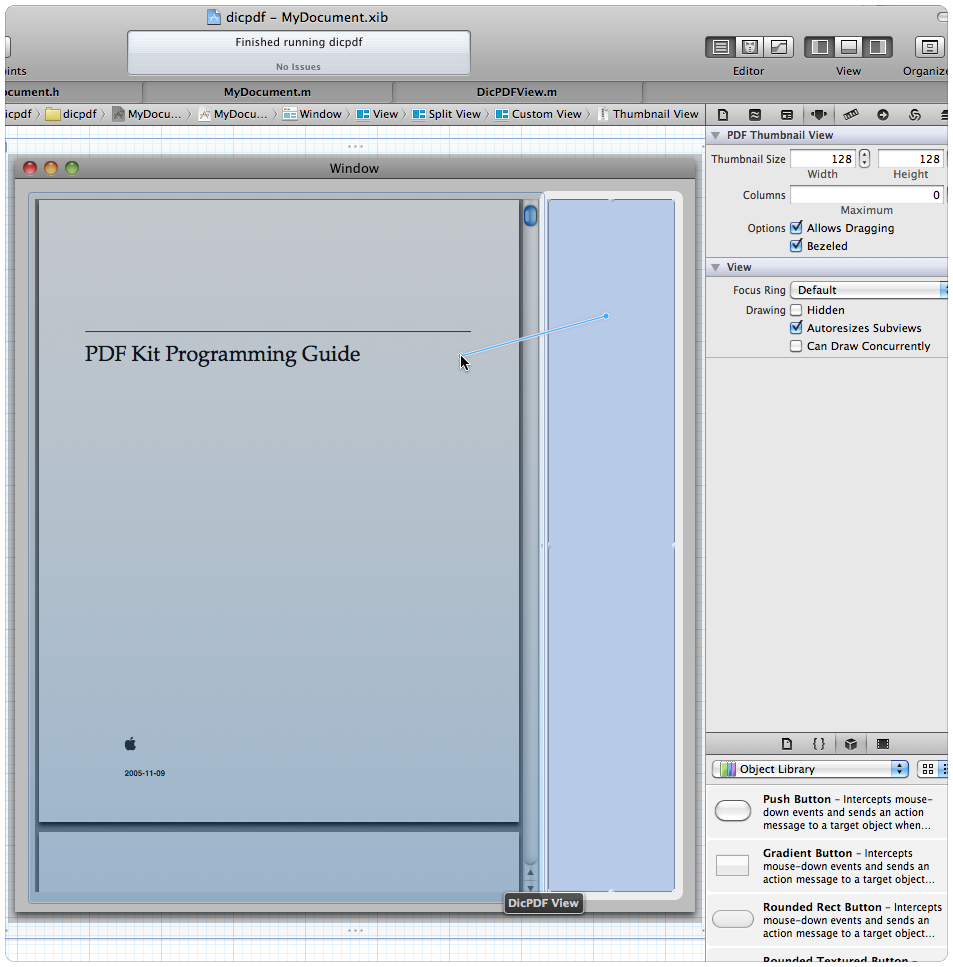 日暮れて道遠し: PDFView（PDFkit）