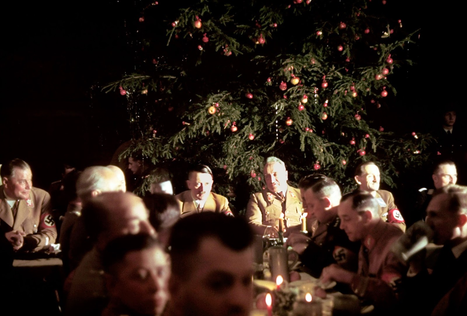Rare Color Photographs Show Hitler and Fellow Nazis Celebrating ...