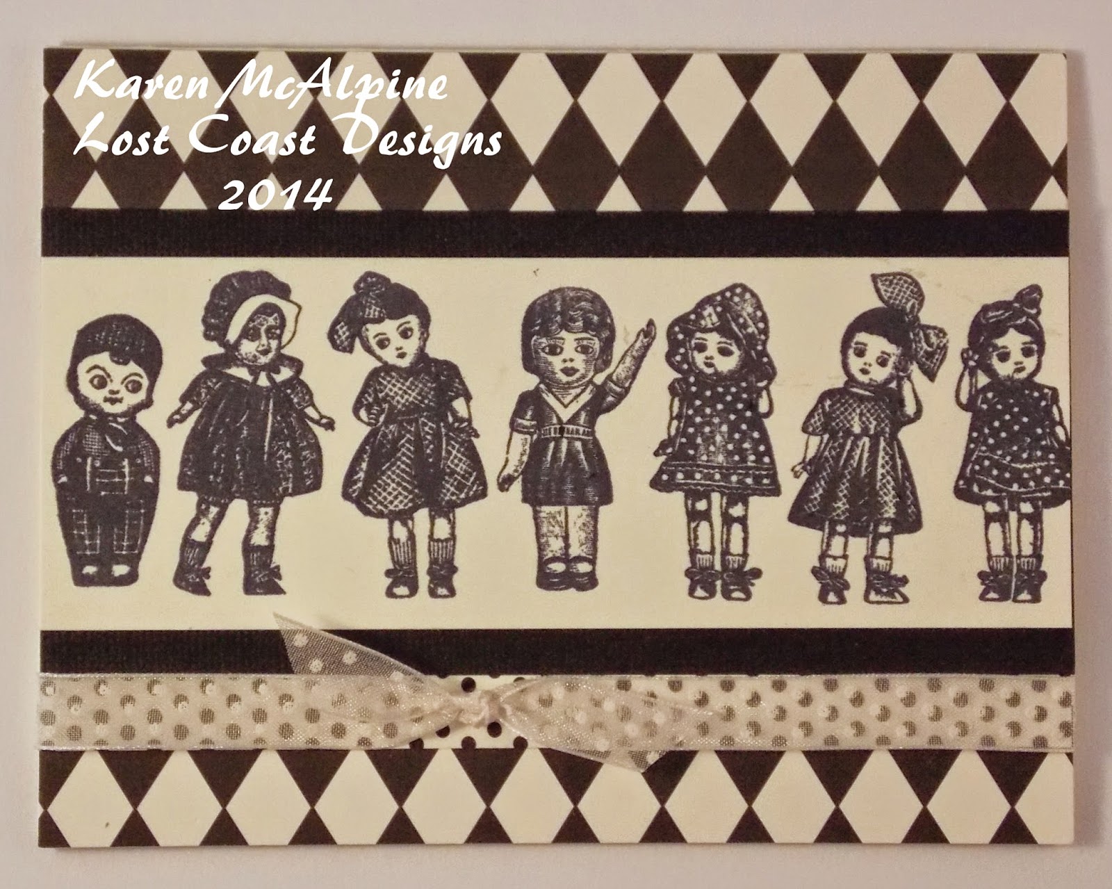 Dreaming and Creating: Pretty Little Doll Border -- Part 2