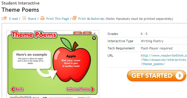 lpcomputerlab: Grade 5- Theme Poem