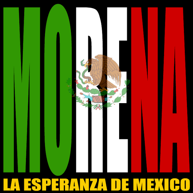 BIGSHABLE: AMLO presenta el nuevo logo de MORENA que será incluido en ...