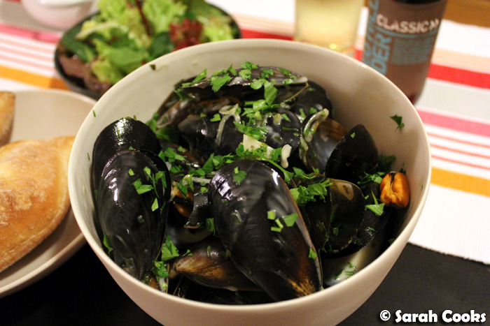 bournville chocolate: Mussels