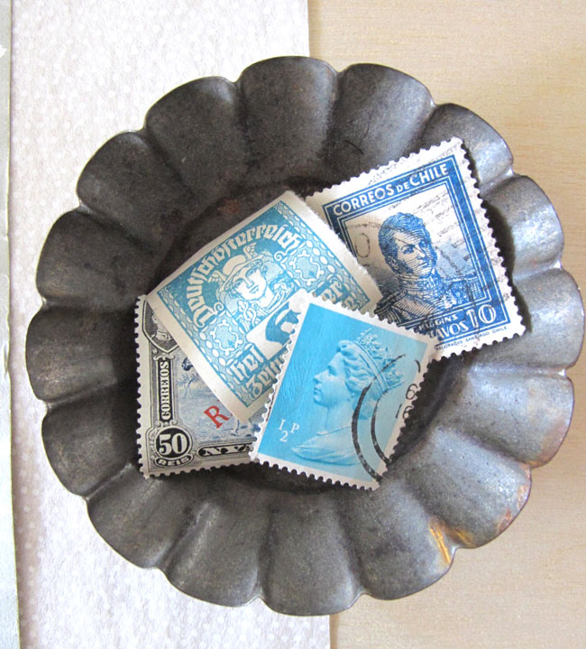 Colour Inspiration - Blue, Gold and Winter White - Paper Parade Co.