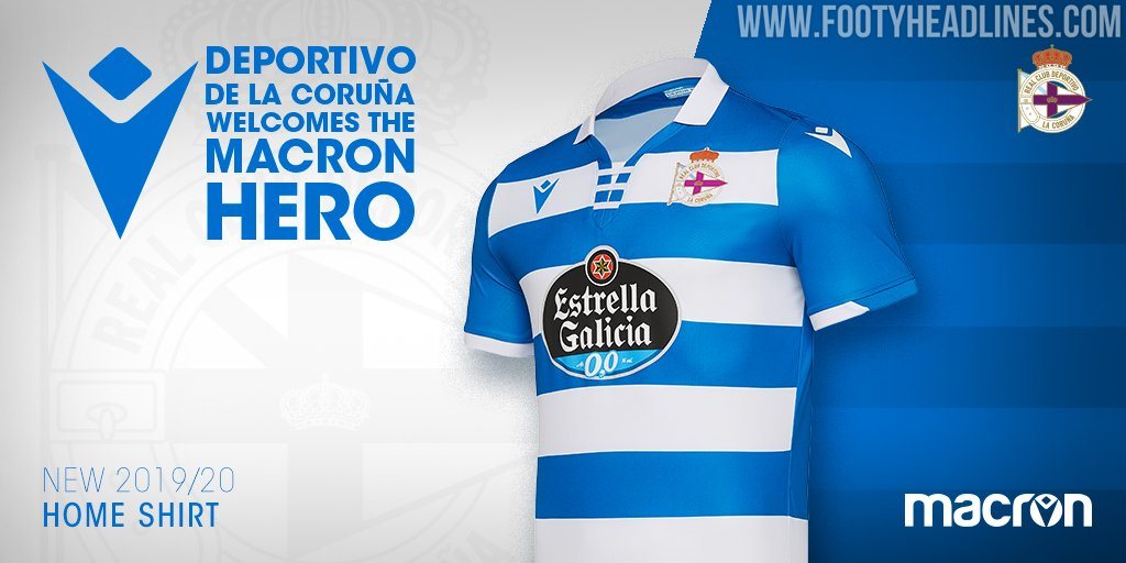 Hoops: Revolutionary Deportivo 19-20 Home Kit Revealed - Footy Headlines