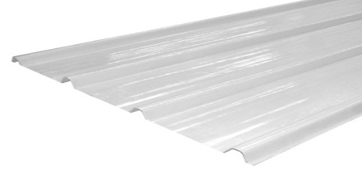 แผ่นโปร่งแสง แผ่นใส ใช้กับหลังคาเหล็กเมทัลชีท