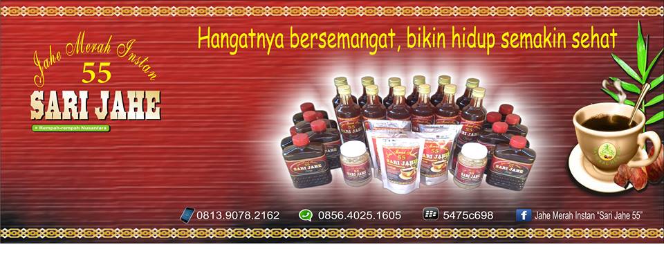 SariJaheMerah55: 10 jenis produk olahan jahe merah