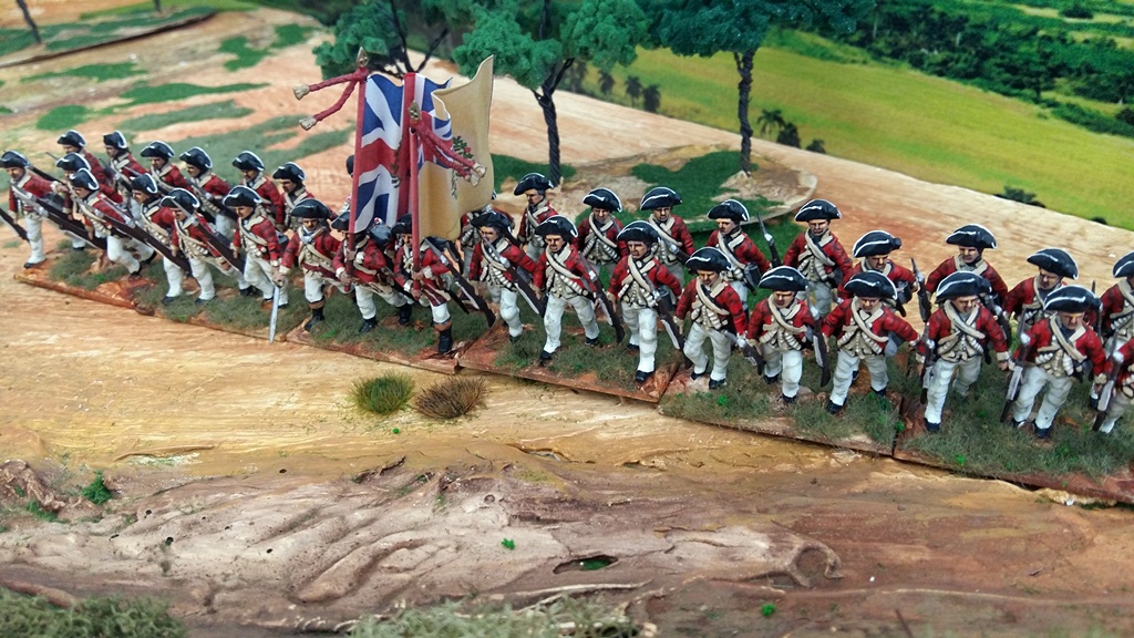 Painting Wargames Figures: AWI 40th Foot