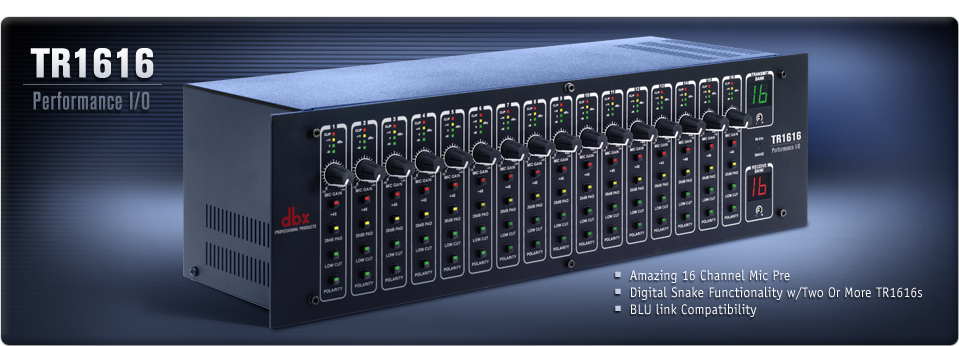 aksesoris sound syistem: dbx PROFESIONAL PRODUCTS