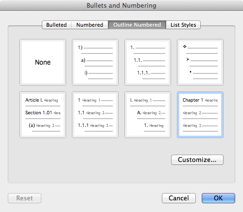 SleuthSayers: Professional Tips– Microsoft Word Chapters