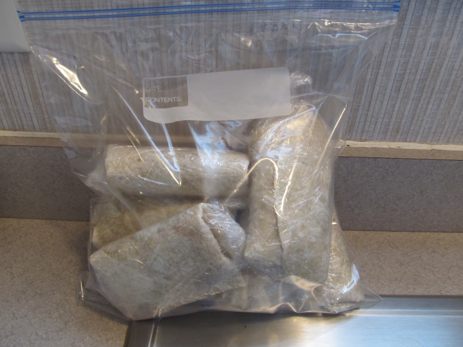 Keeza's Freezer Meals: Salsa Chicken Wraps