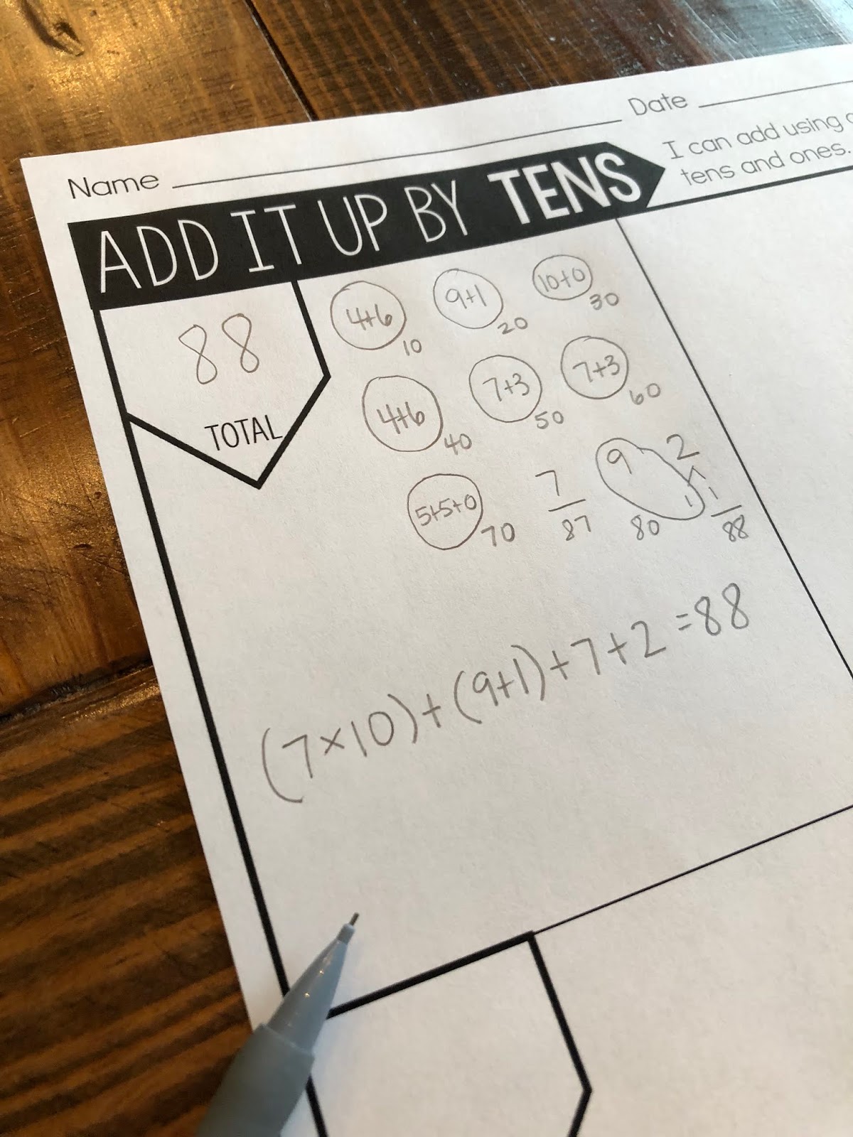 Primary Math Card Games - The First Grade Roundup