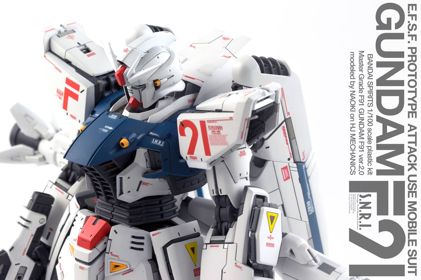 Custom Build: MG 1/100 Gundam F91 Ver. 2.0