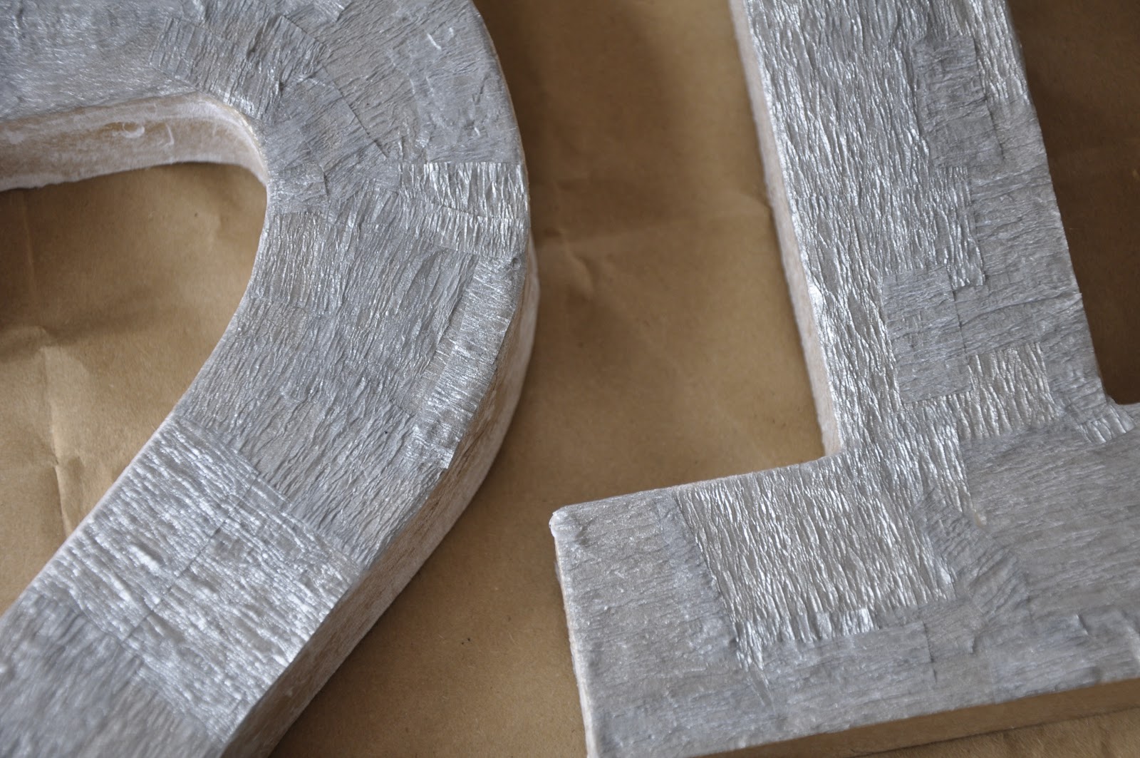 Decoupage Numbers | The Things She Makes