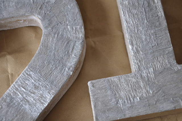 Decoupage Numbers | The Things She Makes