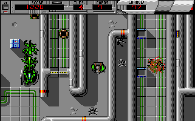 Atari ST games website: Alien Thing