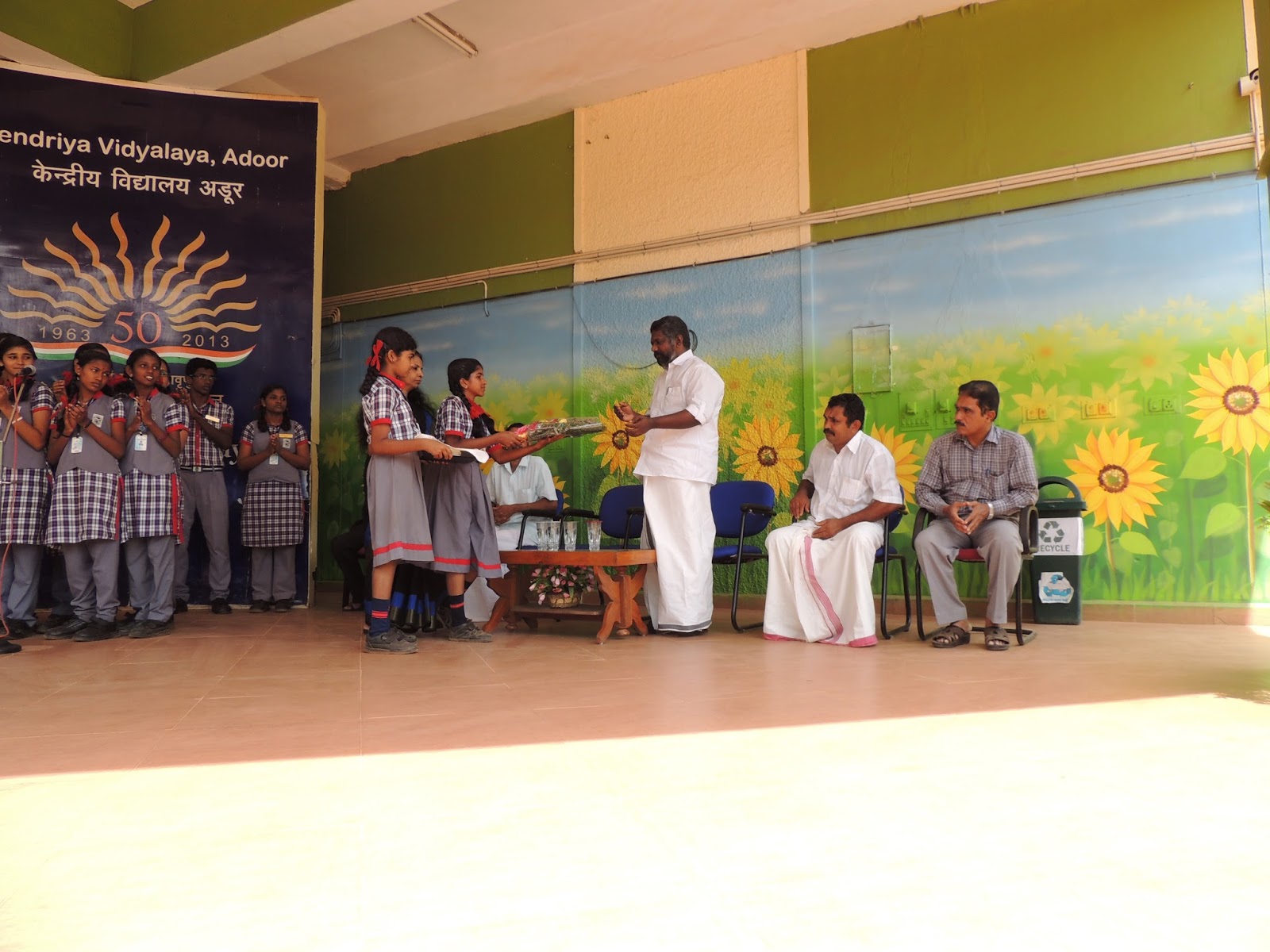 Kendriya Vidyalaya, Adoor(I): MLA Visit to Our Vidyalaya