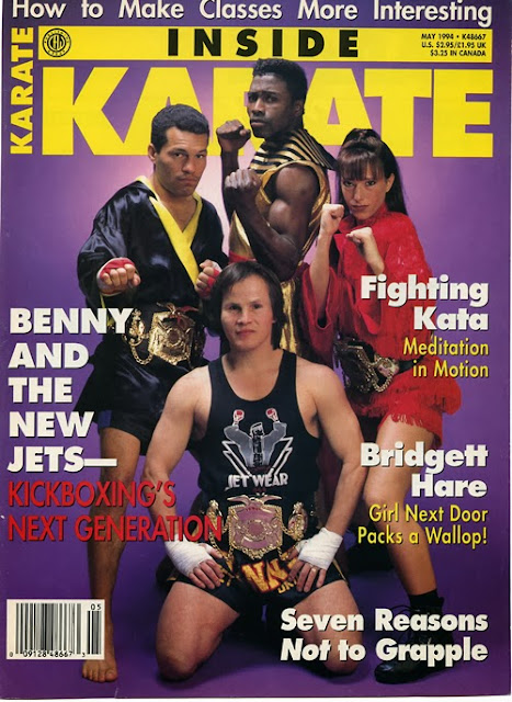 ARE YOU BAD ENOUGH?: Top 10 Covers of Inside Karate Magazine: #10 ...