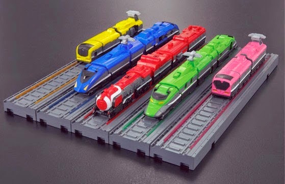 Super Sentai Artisan Ressha Sentai ToQger Rainbow Line Route Set Images ...