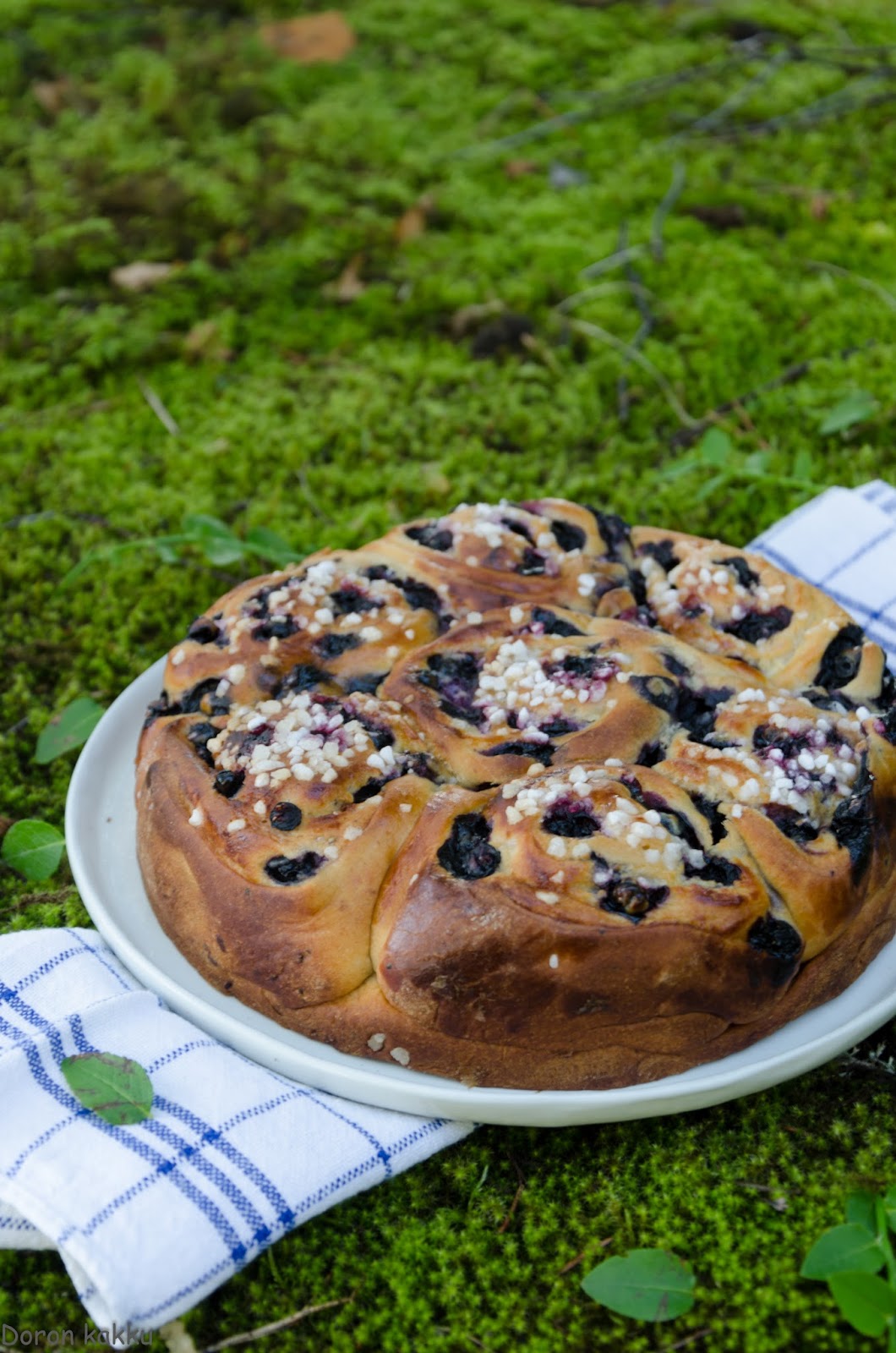 Doron kakku: mustikka-rahkaboston!