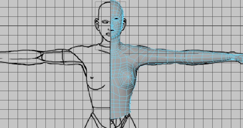 Connor Wright CGA: [3D Art Production] Female Body