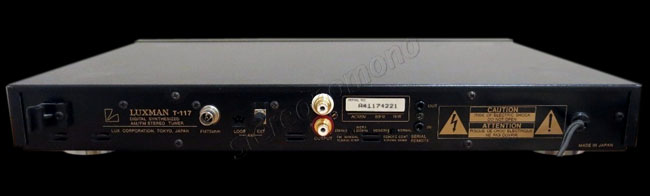 stereonomono - audio Hi Fi Compendium - 14 years on-line: Luxman T-117