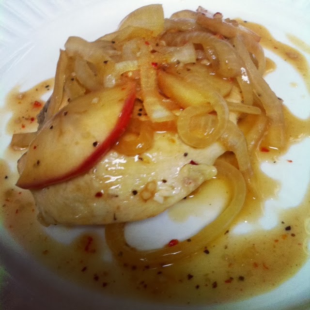 DoughMestic Diva: Maple Baked Apple Chicken