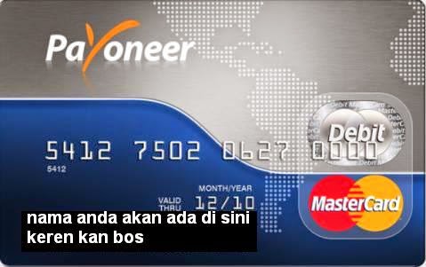 Cara membuat Kartu Debit MasterCard , Gratis!