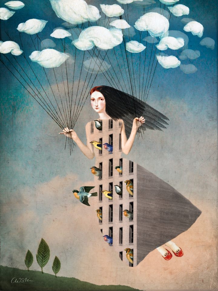 Obras Surrealistas Digitales de Catrin Welz-Stein