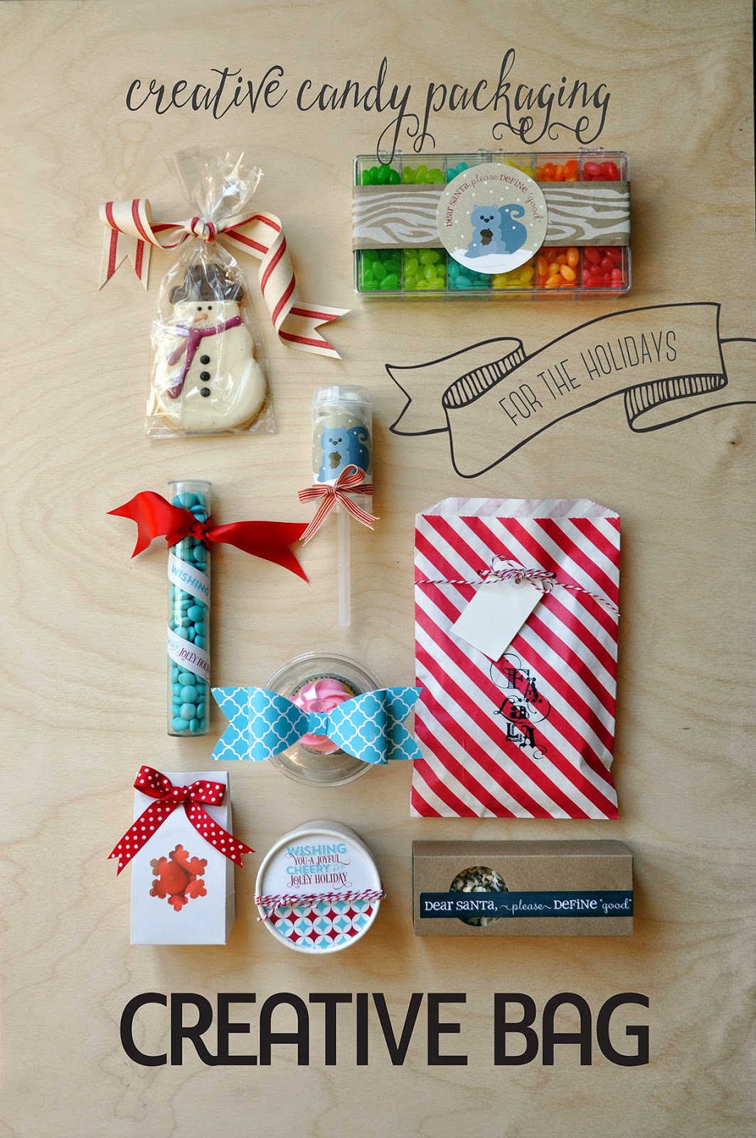 the creative bag blog: creative candy packaging for the holidays