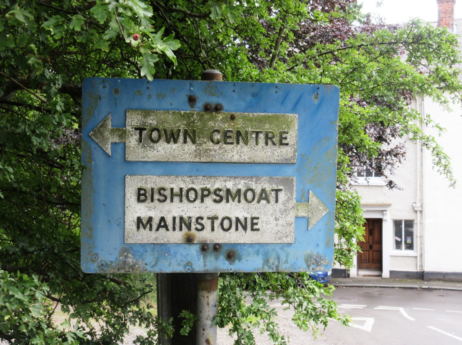 Liberal England: The road signs of Bishop's Castle