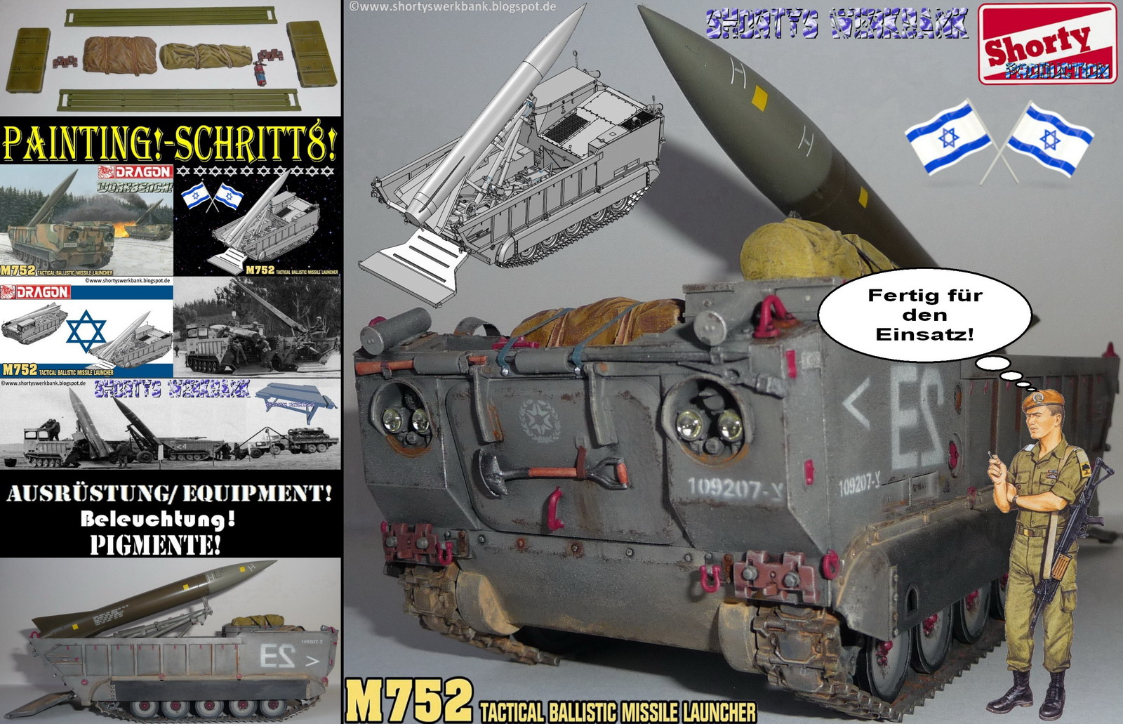 Shortys Werkbank: Workbench-M752 Lance Self-Prop.Missile Launch ...