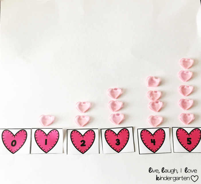 These cards are great for a sensory bin or reading/math center.