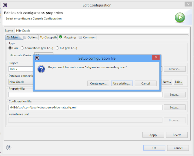 How To Generate Hbmhibernate Mapping Files And Pojo Model Classes In Eclipse Java Frameworks 5232