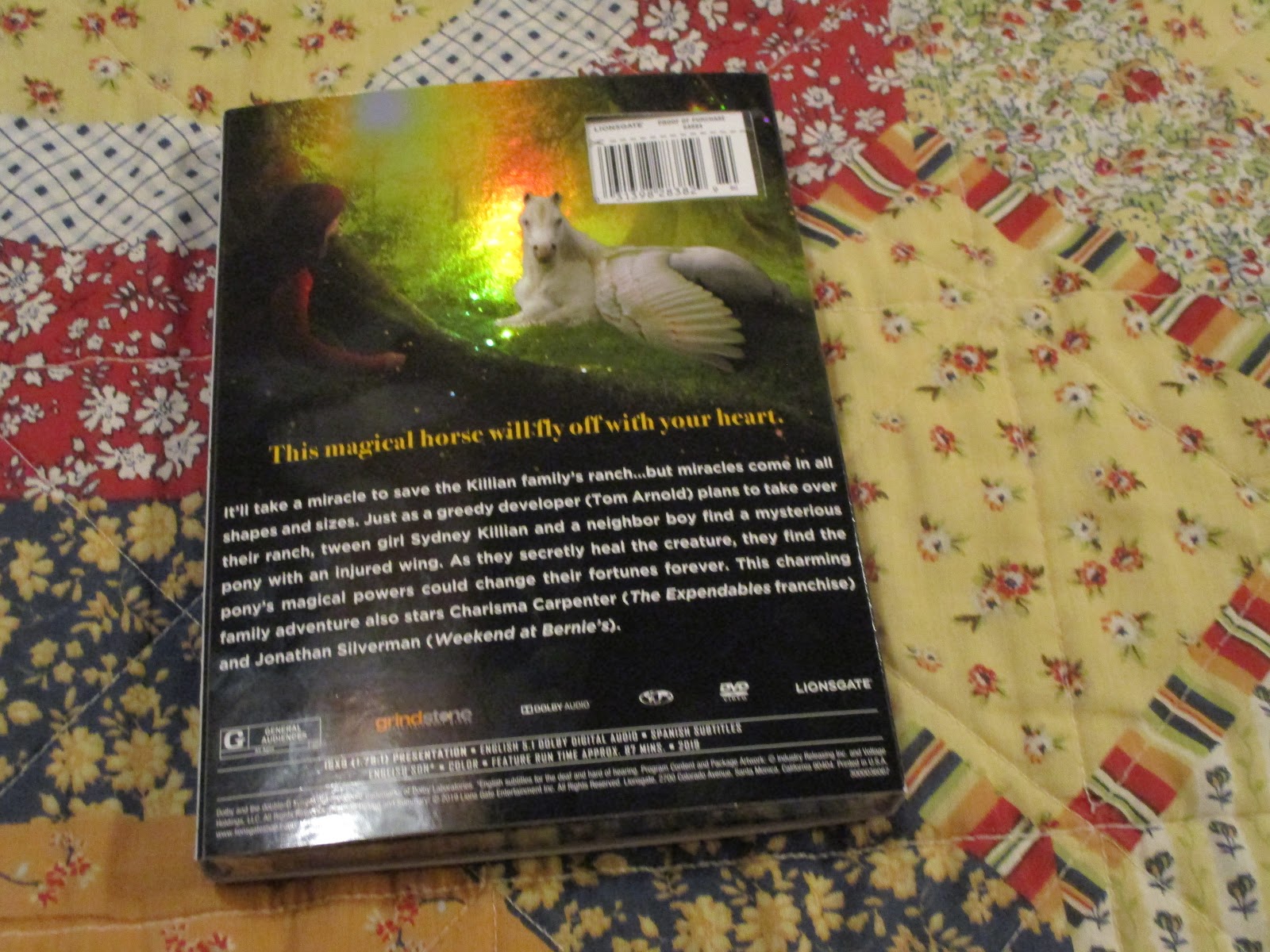 Missy's Product Reviews : Pegasus: Pony with a Broken Wing