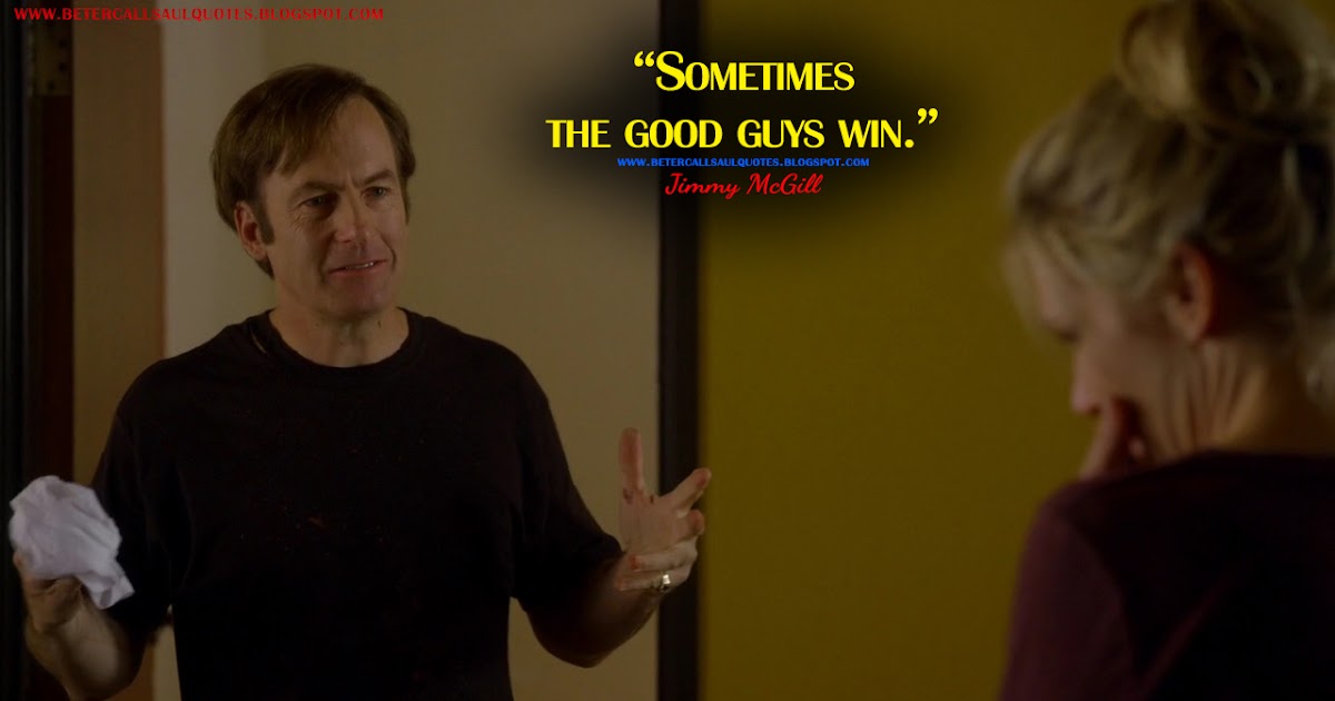 Sometimes the good guys win.