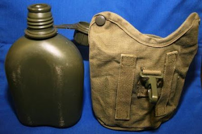 Webbingbabel: SADF Army Pattern 70 1 litre Water Bottle and Pouch